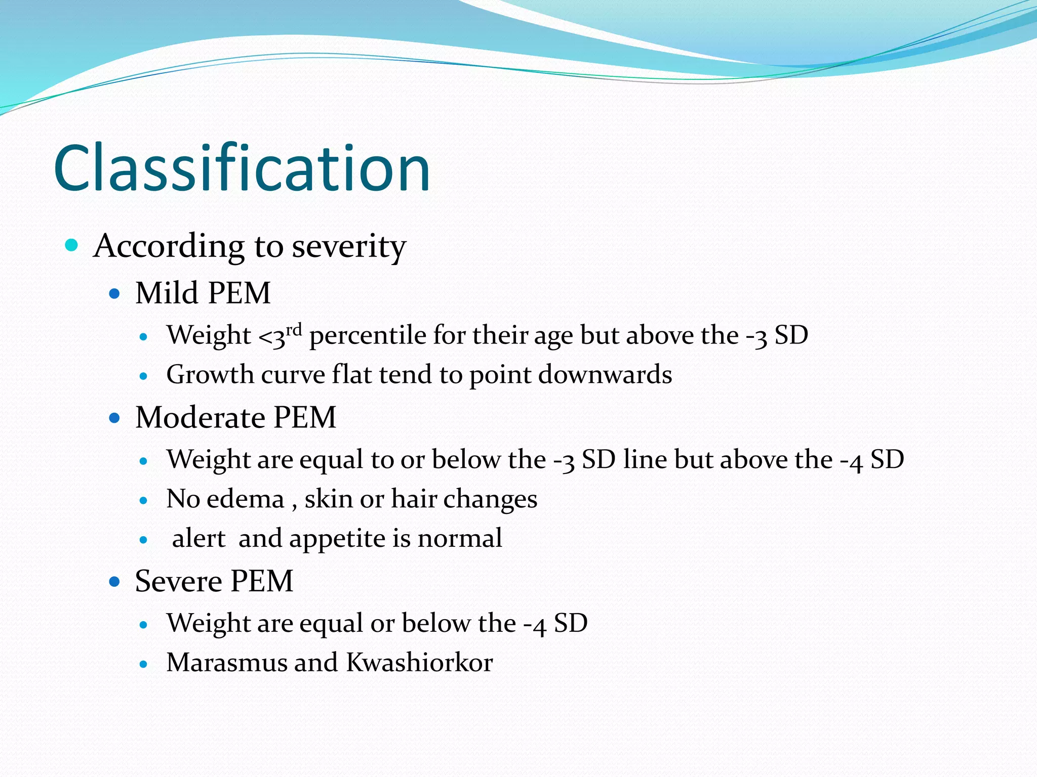 Protein energy malnutrition | PPTX