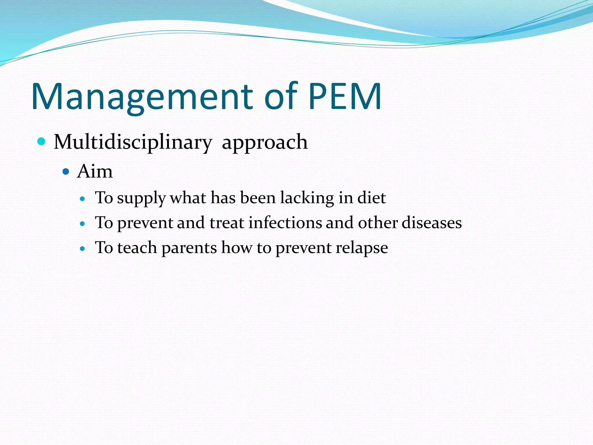 Protein energy malnutrition | PPTX