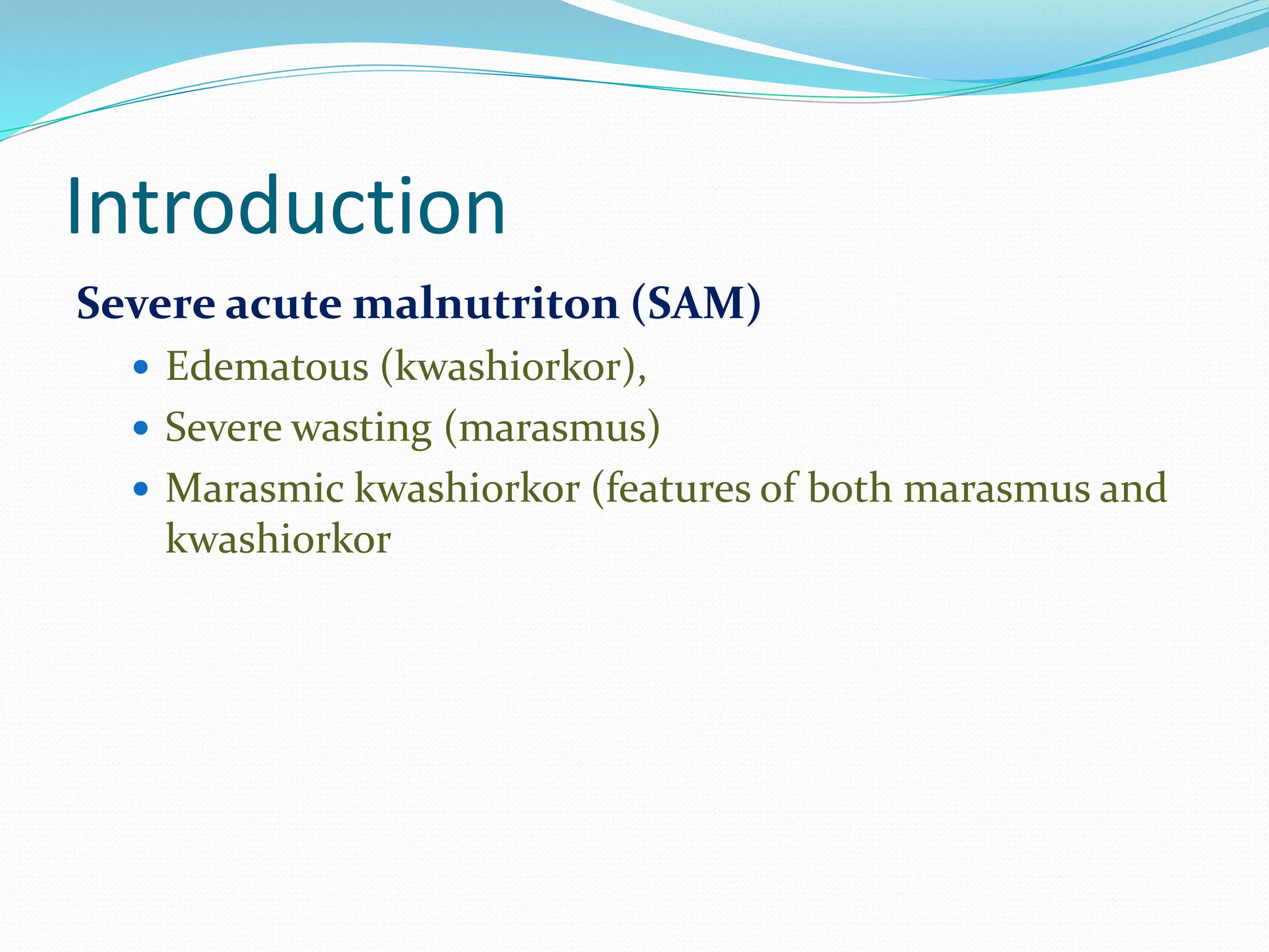 Protein energy malnutrition | PPTX