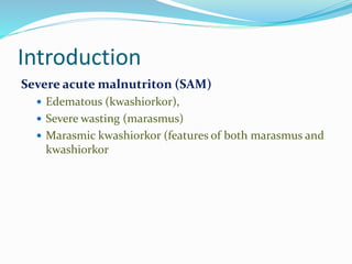 Protein energy malnutrition | PPTX