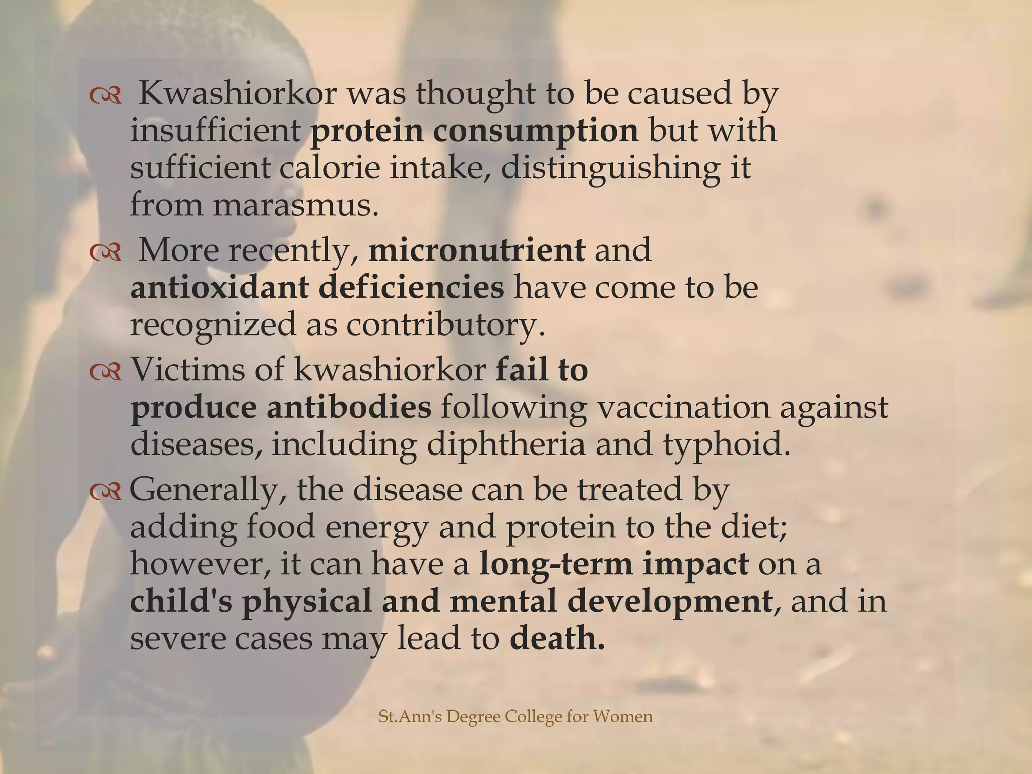 Protein Energy Malnutrition | PPTX