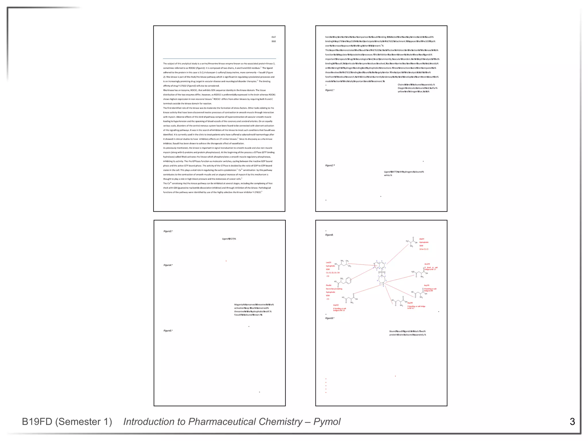 Protein Molecule Interactions Pymol Ppt Chemistry Science