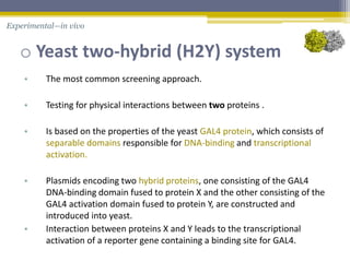 Protein-protein interaction (PPI) | PPTX