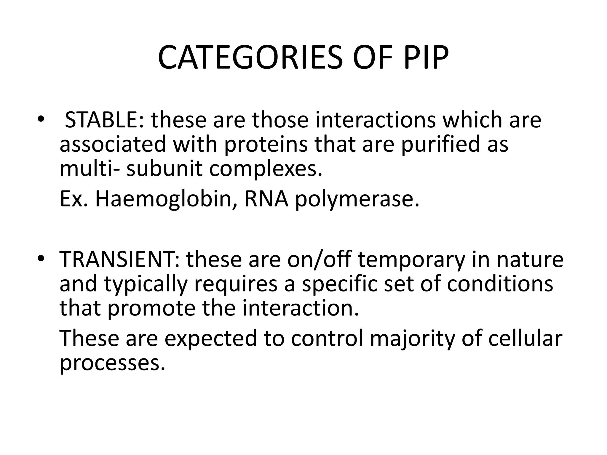 Protein protein interactions | PPTX