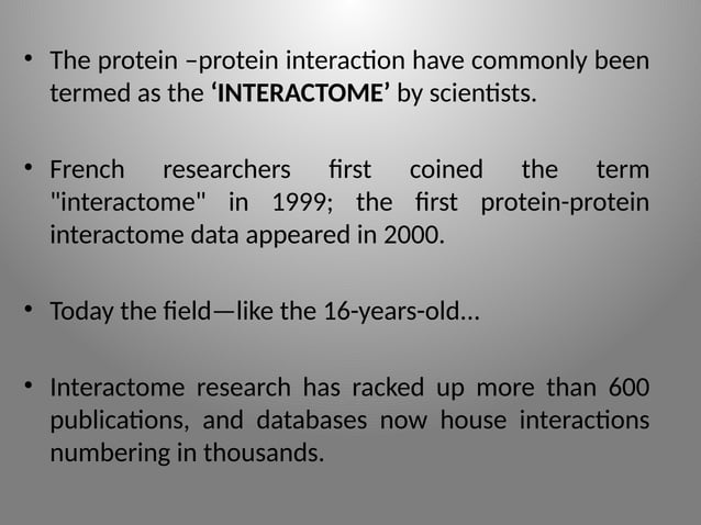 protein-protein interactions/ relationship.pptx