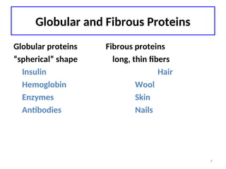 protein-structure slide share public health ppt | PPT