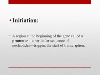 Protein synthesis | PPTX