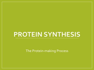 Protein-Synthesis PPTX SCIENCE10 third quarter | PPT