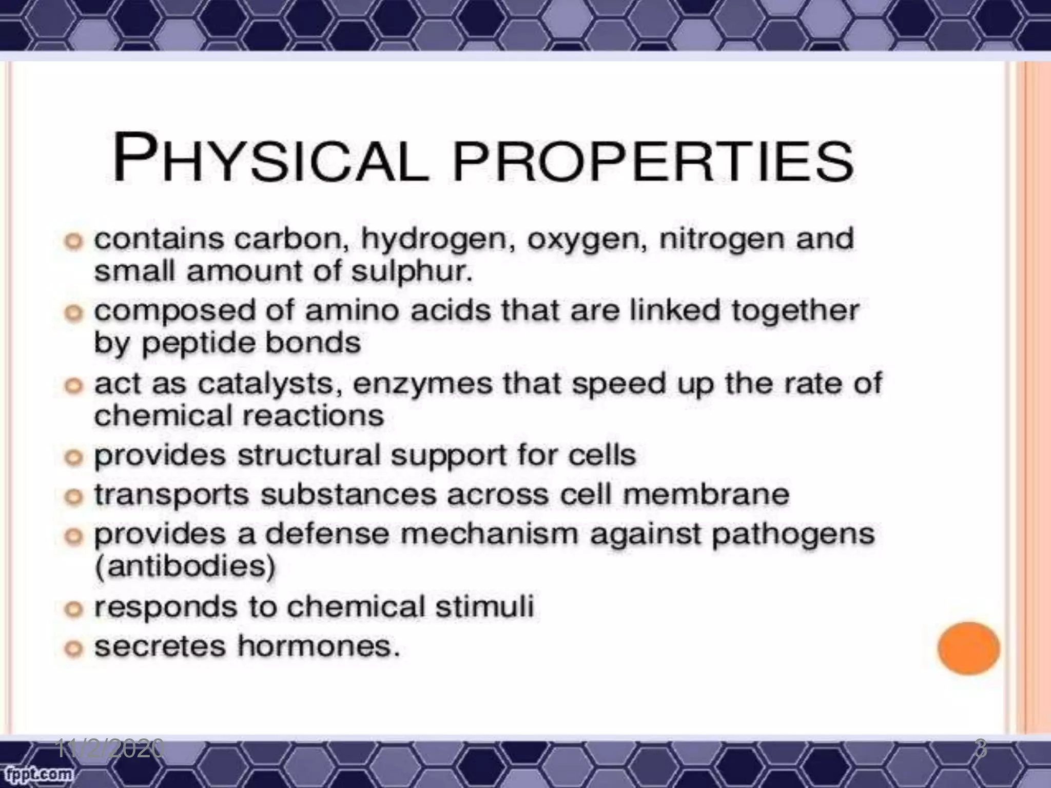 Protein ( introduction, classification, properties, structure ...