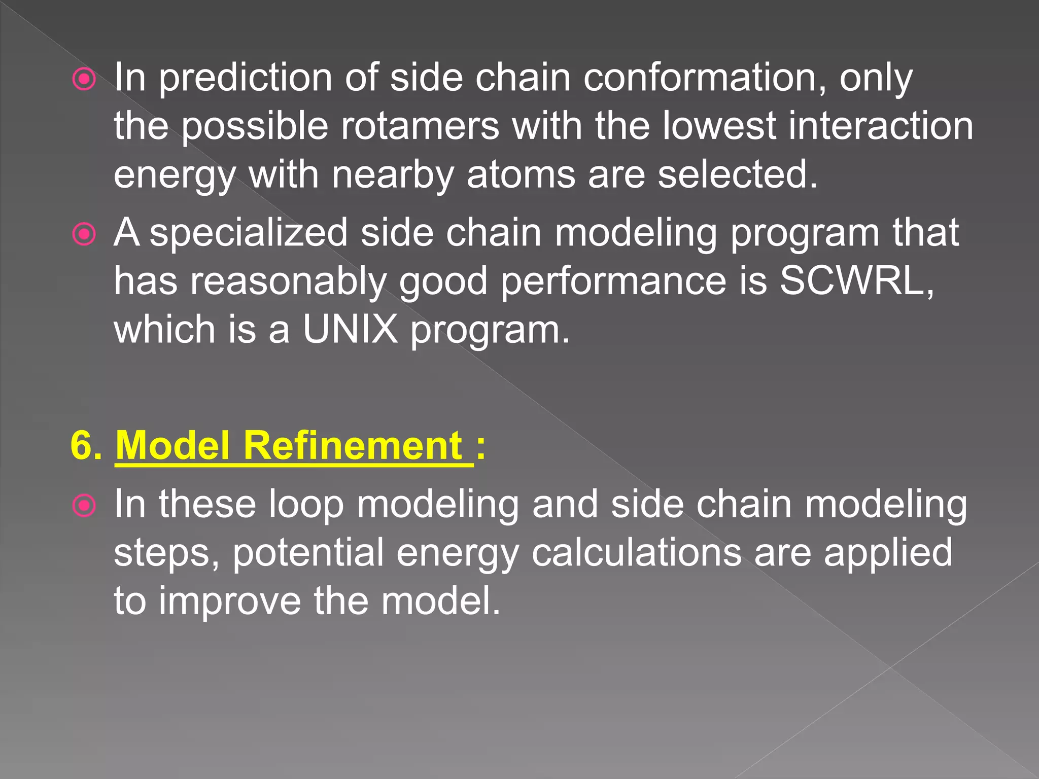 Protein 3 D Structure Prediction Pptx Web Development Internet
