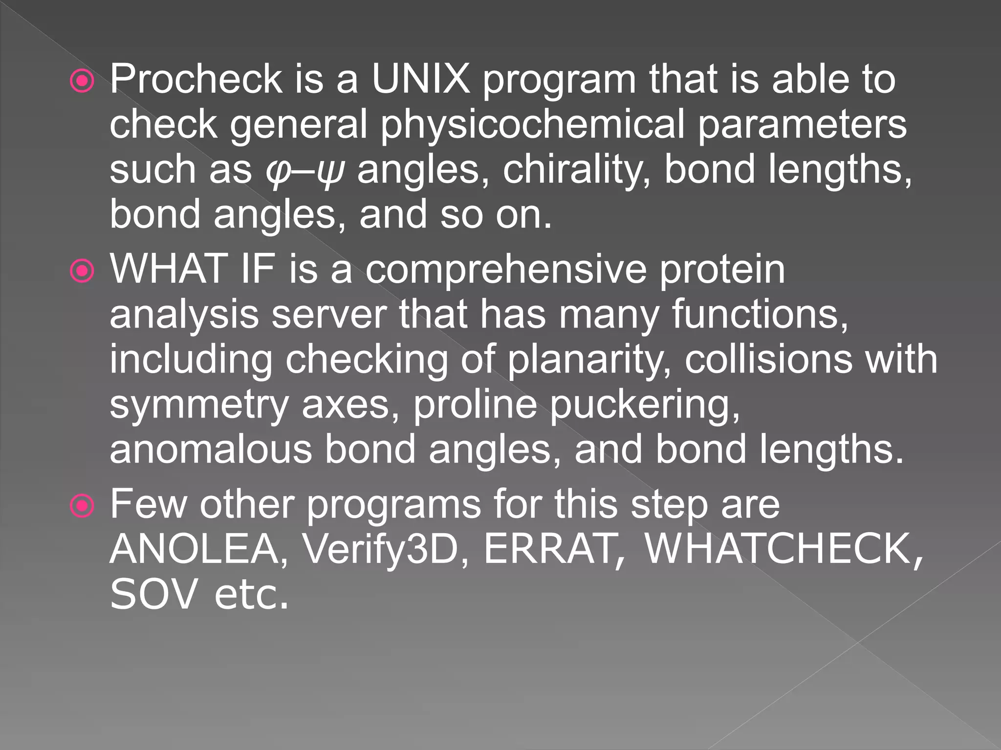 Protein 3 D Structure Prediction Pptx Web Development Internet