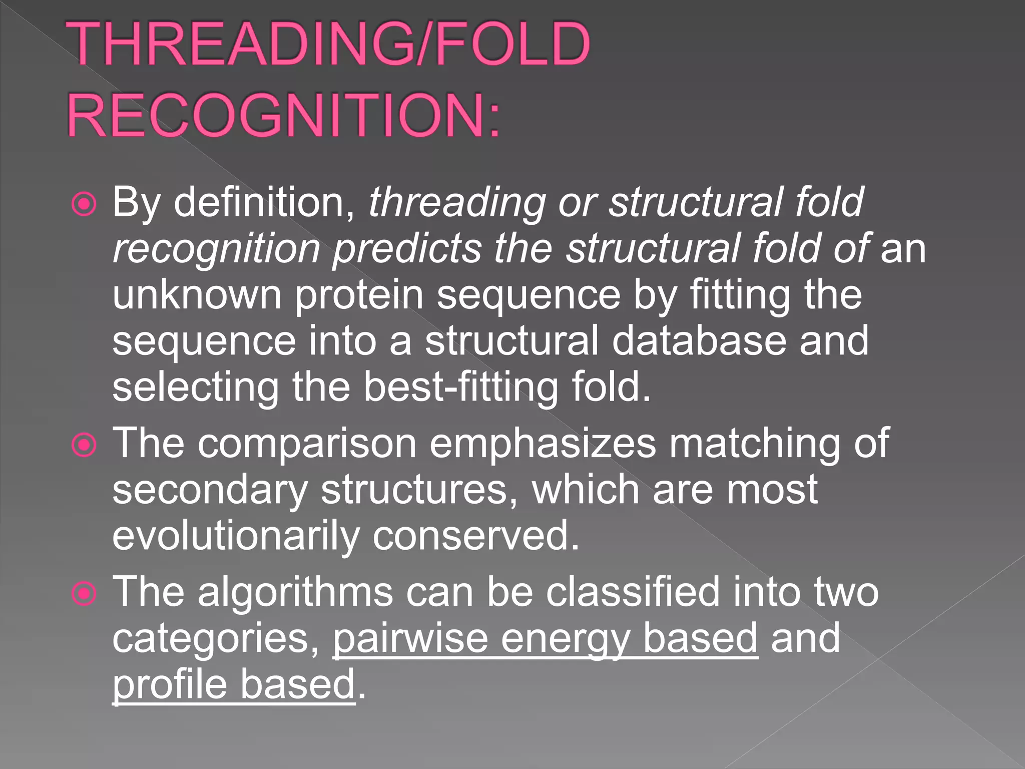 Protein 3 D Structure Prediction Pptx Web Development Internet