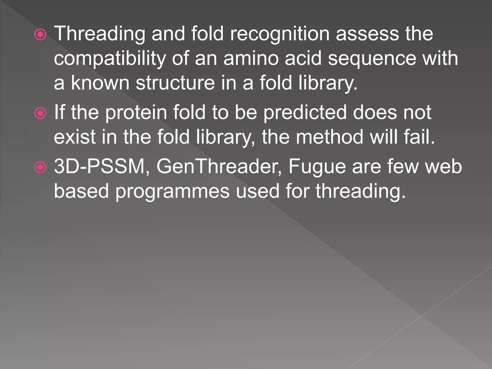 Protein 3 d structure prediction | PPTX