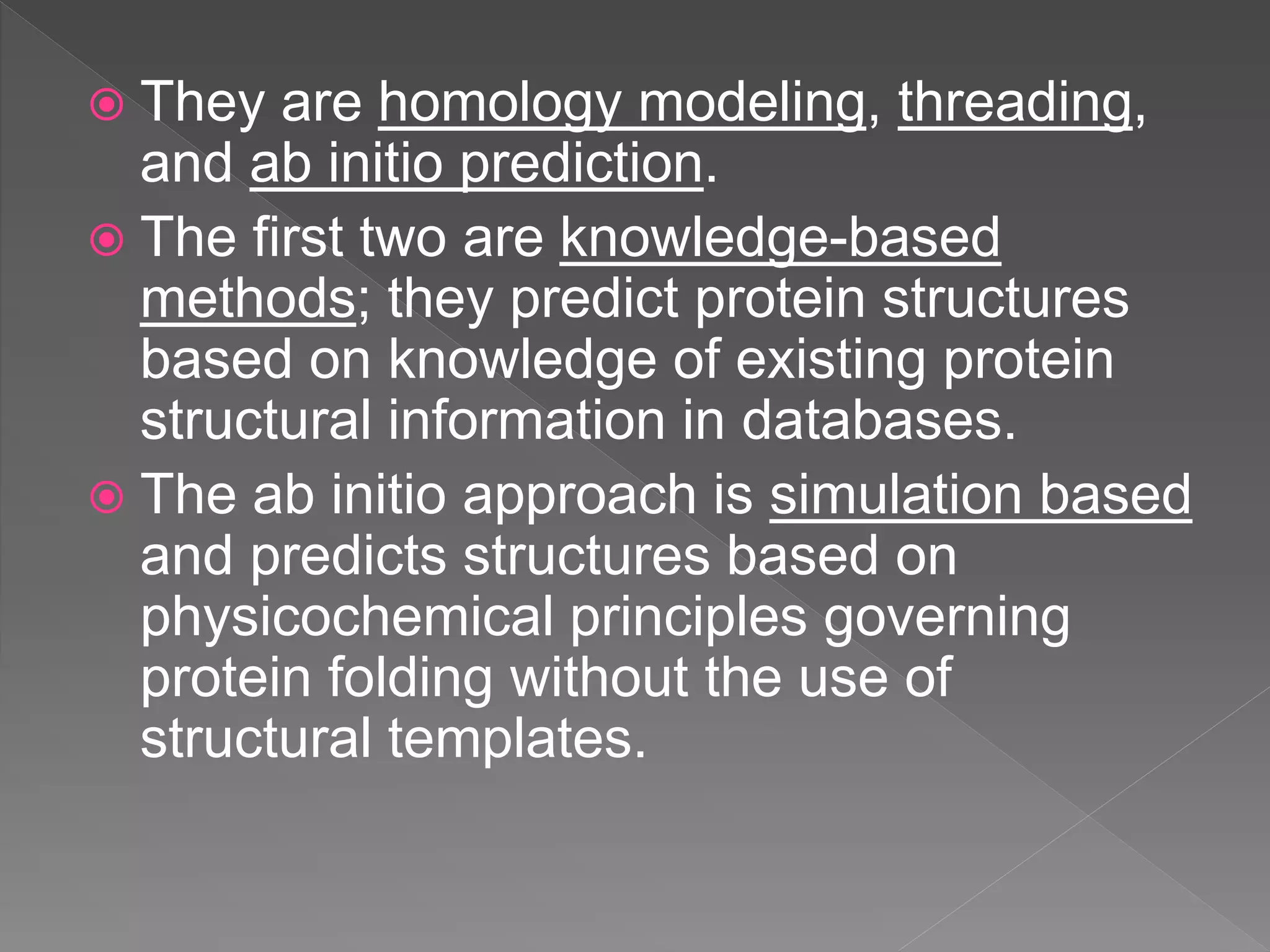 Protein 3 D Structure Prediction Pptx Web Development Internet