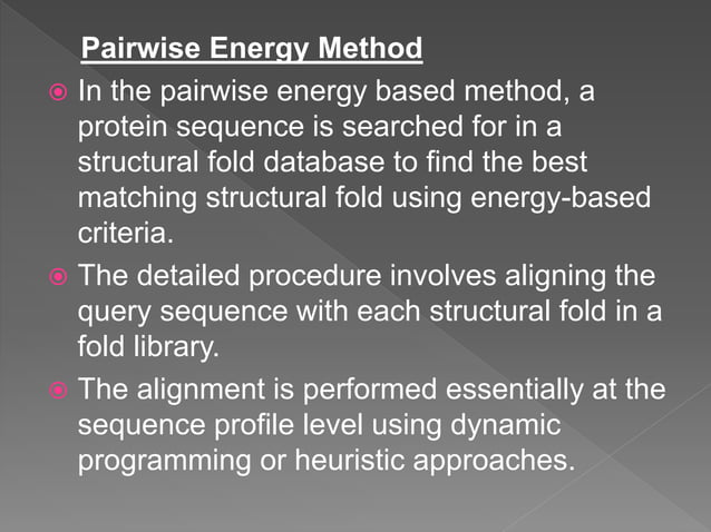 Protein 3 D Structure Prediction Pptx Web Development Internet
