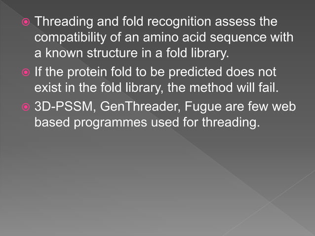 Protein 3 D Structure Prediction Pptx Web Development Internet