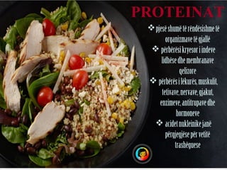 ROLI I PROTEINAVE NE ORGANIZMIN E NJERIUT | PPT