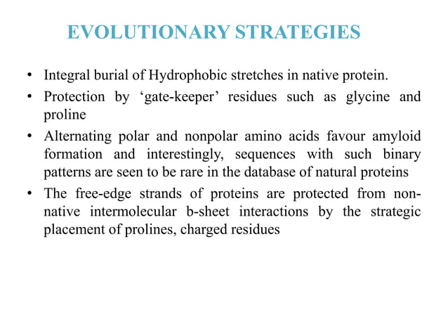 Protein aggregation | PPTX