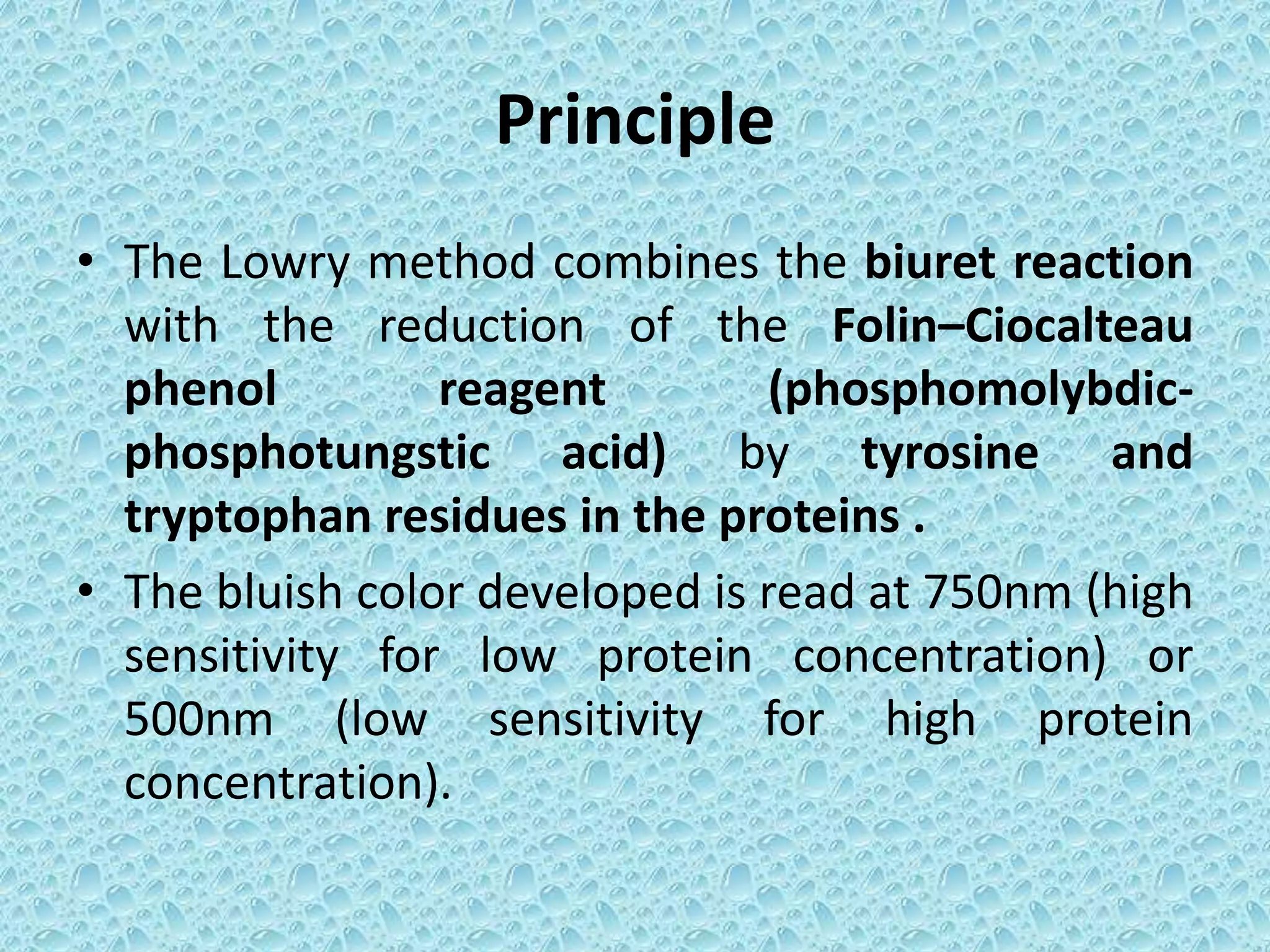 Protein analysis | PPTX
