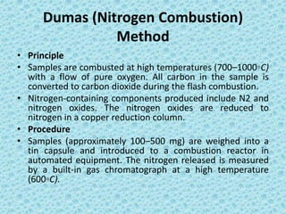 Protein analysis | PPTX