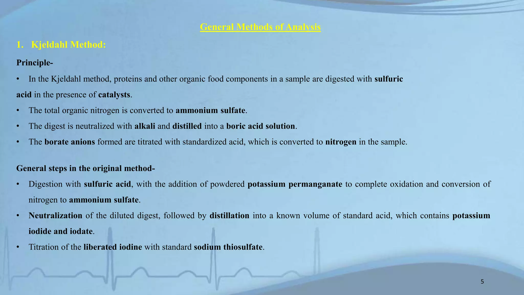 Protein analysis | PPTX