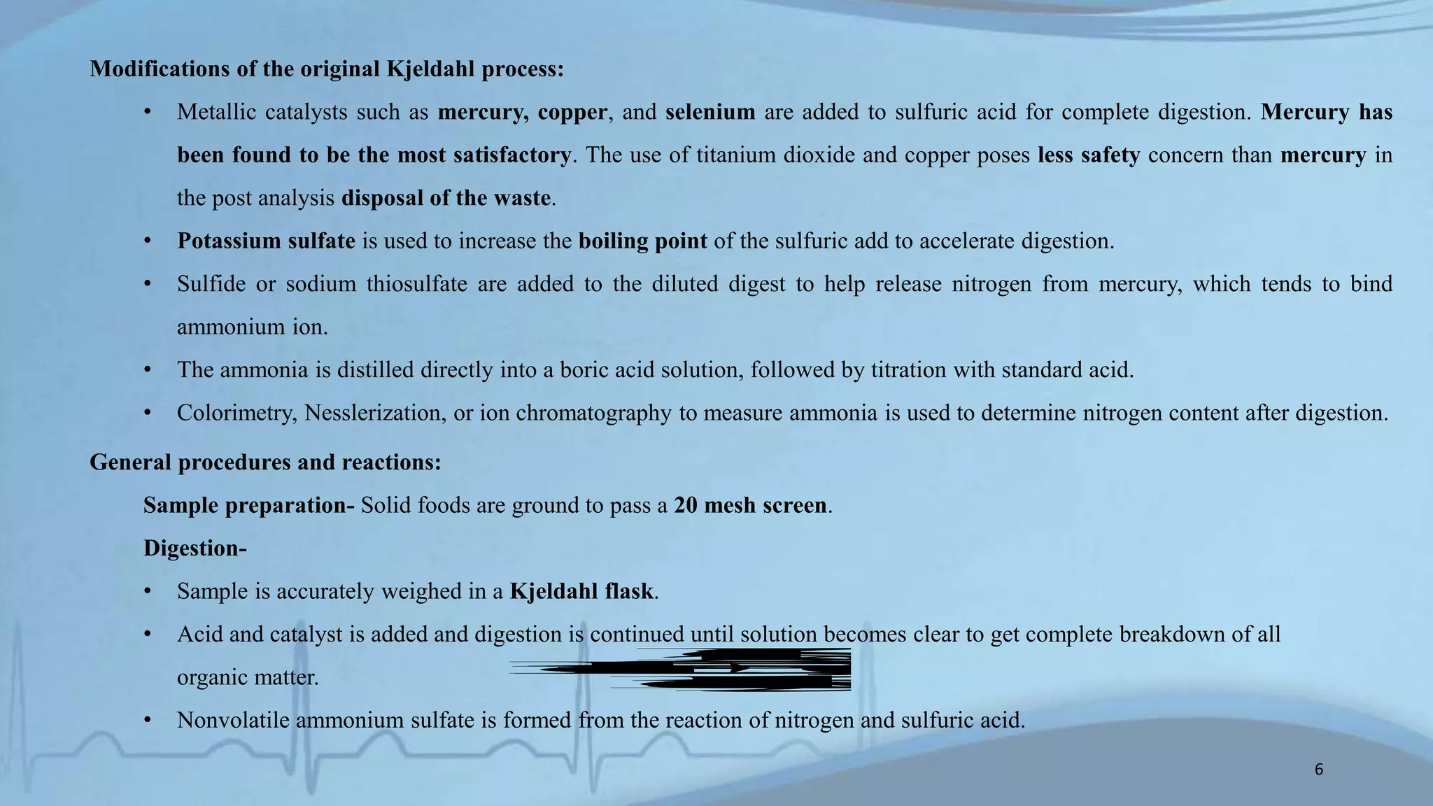 Protein analysis | PPTX