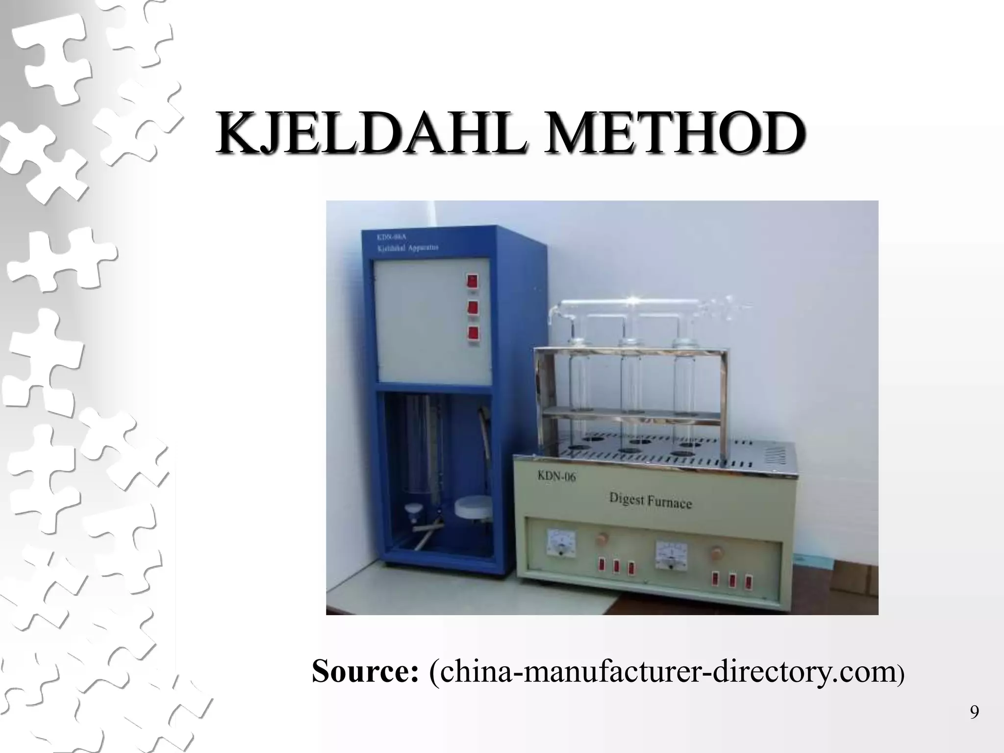 Protein Analysis Methods Pptx Chemistry Science