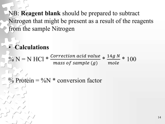Protein Analysis Methods.pptx | Chemistry | Science