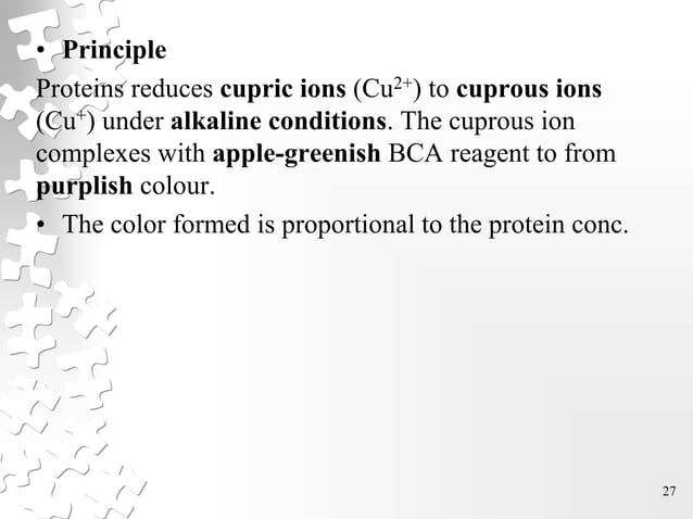 Protein Analysis Methods.pptx | Chemistry | Science