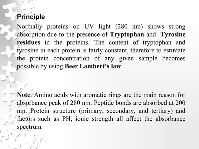 Protein Analysis Methods.pptx | Chemistry | Science