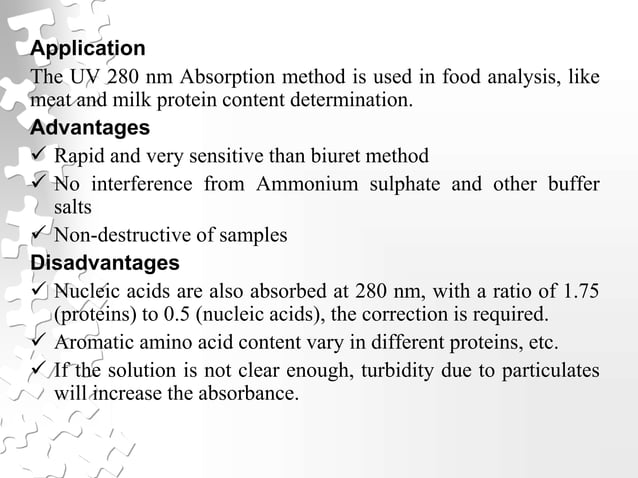 Protein Analysis Methods.pptx | Chemistry | Science
