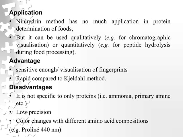 Protein Analysis Methods.pptx | Chemistry | Science