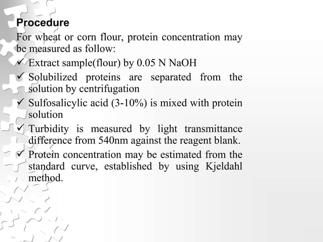 Protein Analysis Methods.pptx | Chemistry | Science