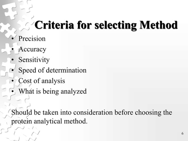 Protein Analysis Methods.pptx | Chemistry | Science