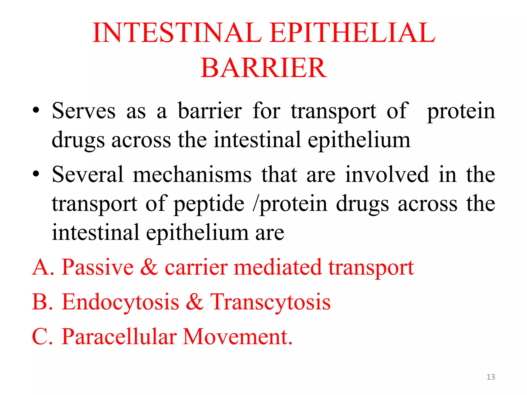 Protein and peptide delivery system | PPTX