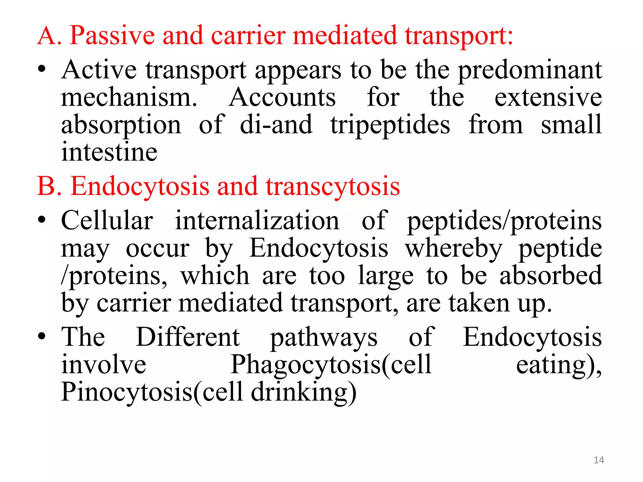 Protein and peptide delivery system | PPTX