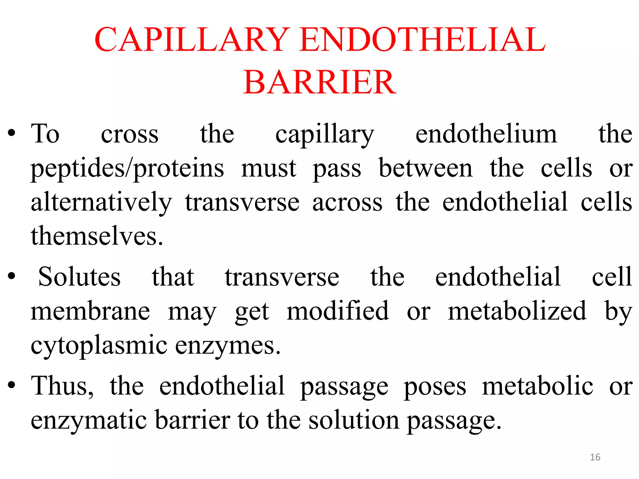 Protein and peptide delivery system | PPTX