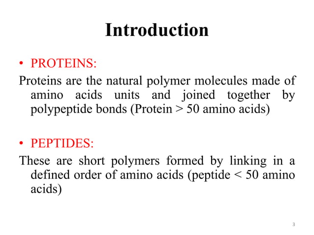 Protein and peptide delivery system | PPTX | Chemistry | Science