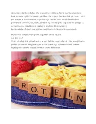 Proteinat ..............Ekzistojnë më tepër se 10000 proteina | PDF
