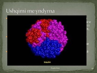 Proteinat, yndyrnat dhe karbohidratet | PPTX