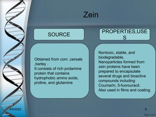 Protein based nanostructures for biomedical applications | PPT