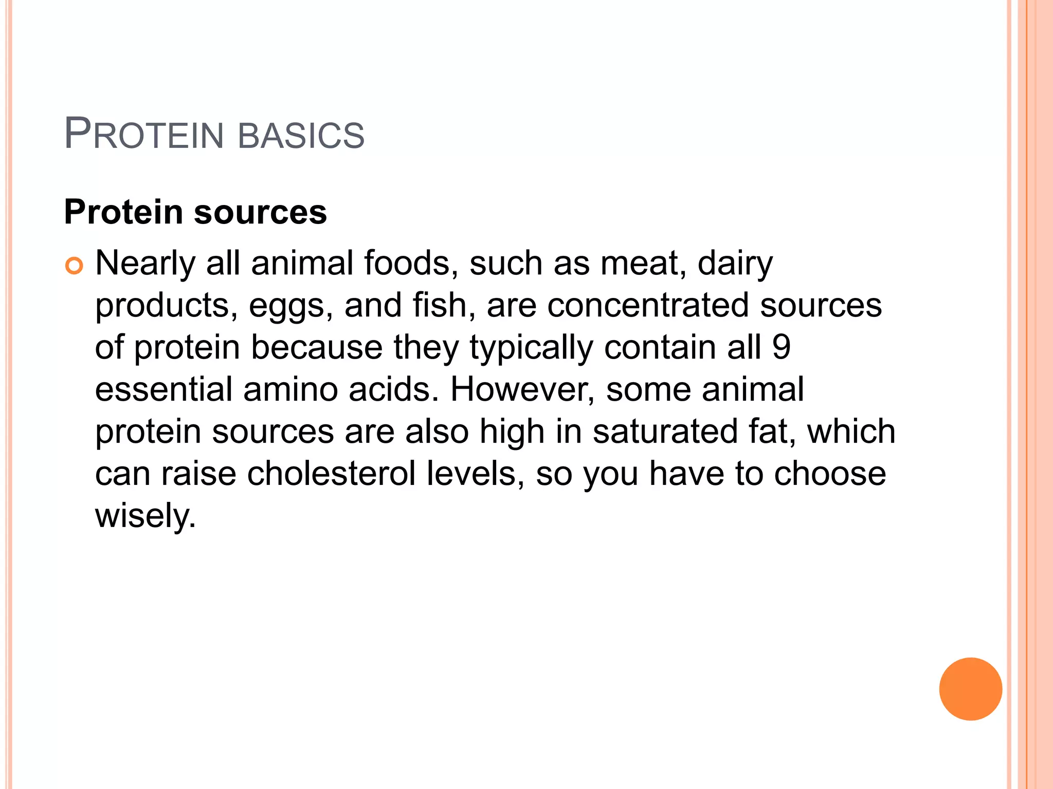 Protein Basics | PPTX