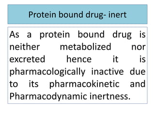 Protein binding | PPTX