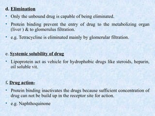Protein binding of drug.ppt