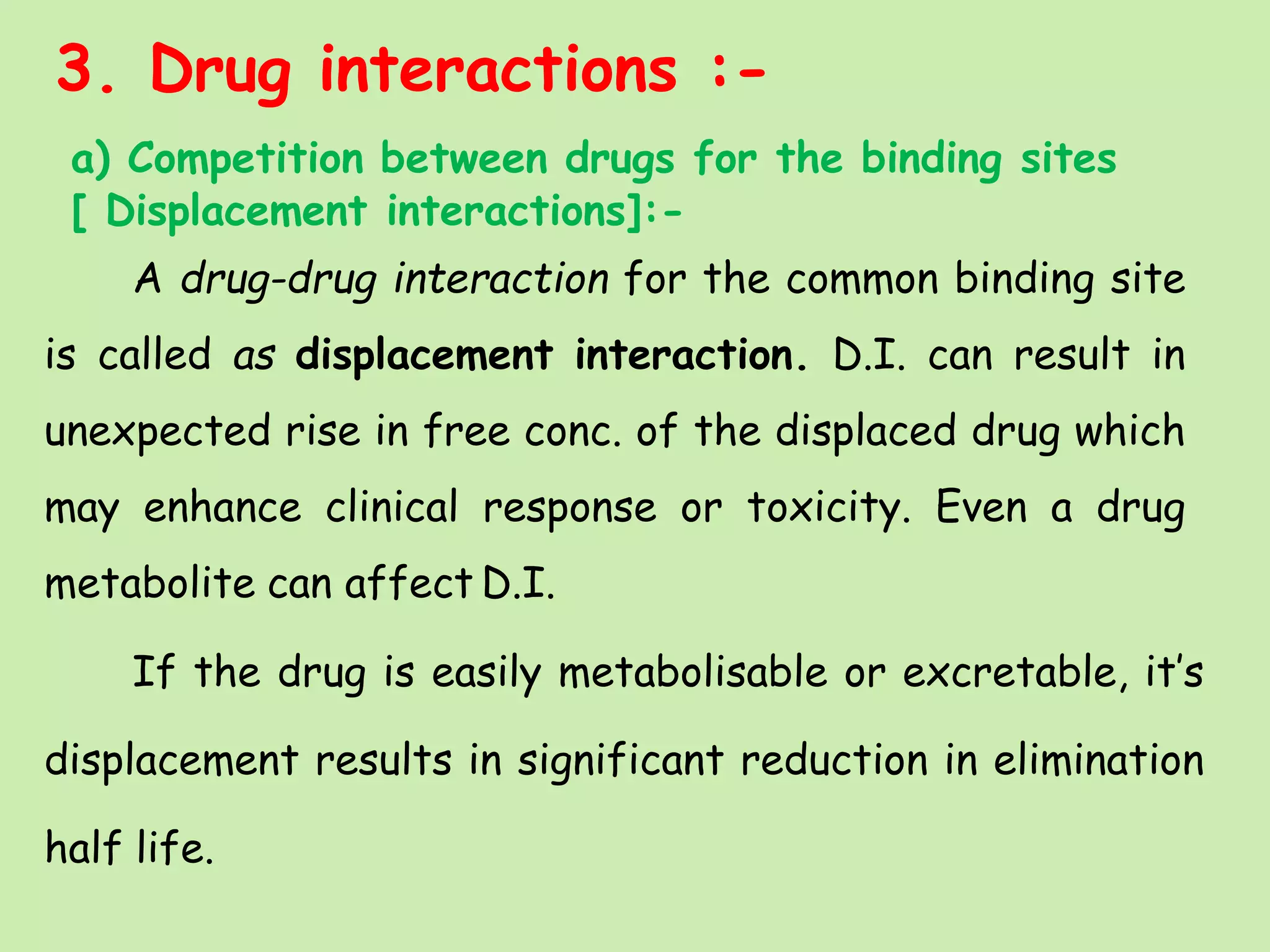 Protein binding of drugs | PPTX
