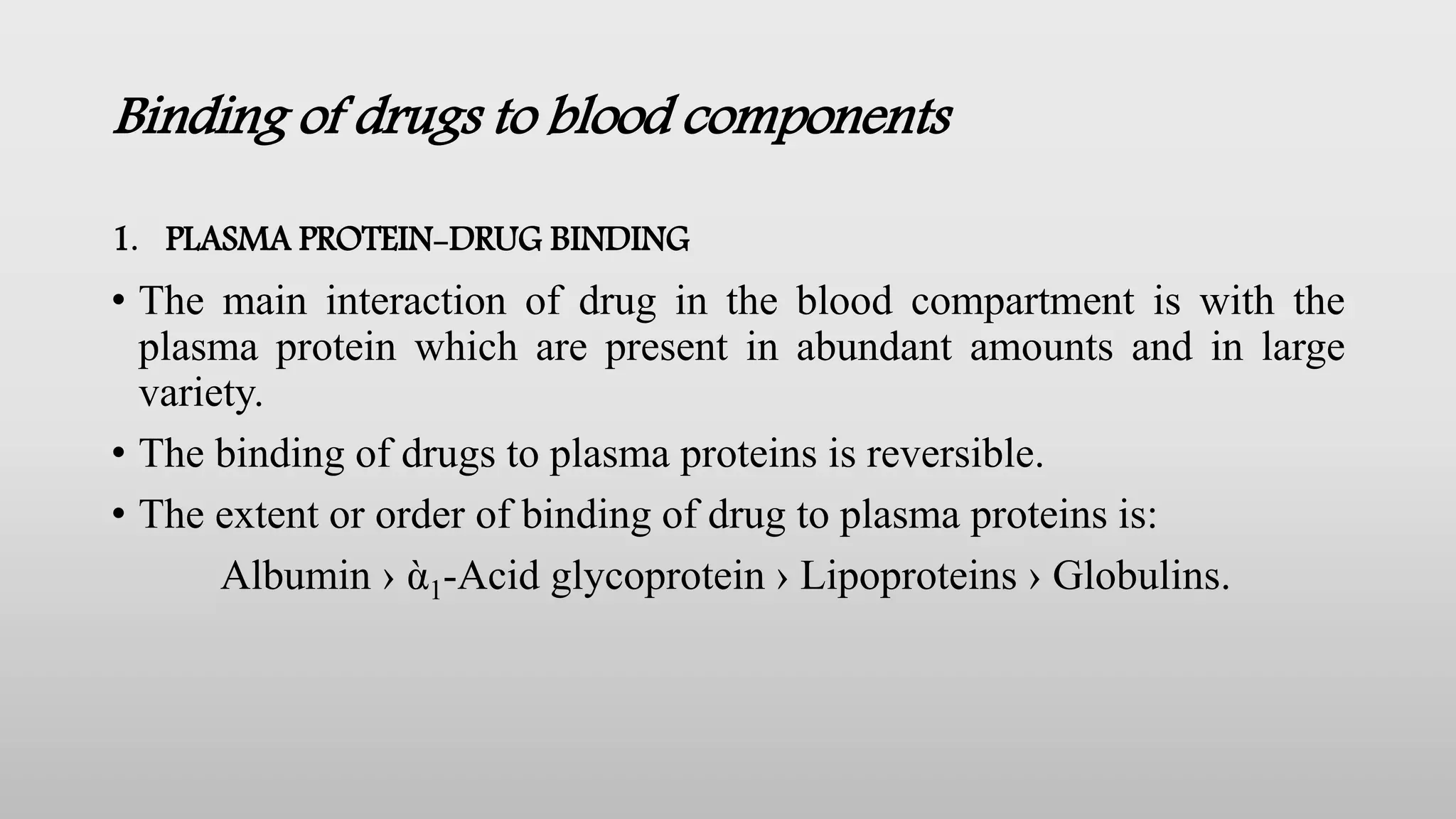Protein binding interactions | PPTX