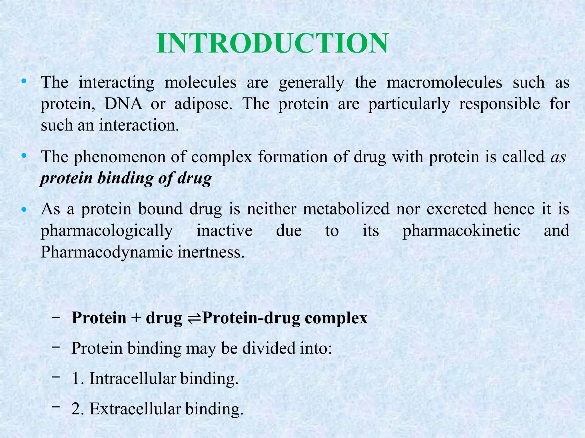PROTEIN BINDING OF DRUGS.pptx