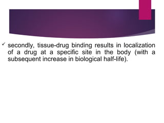Protein binding ppt ... Biopharmaceutics final.ppt