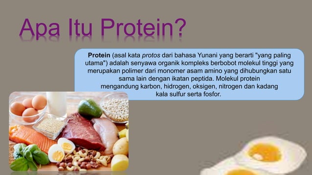 Protein biokimia | PPTX