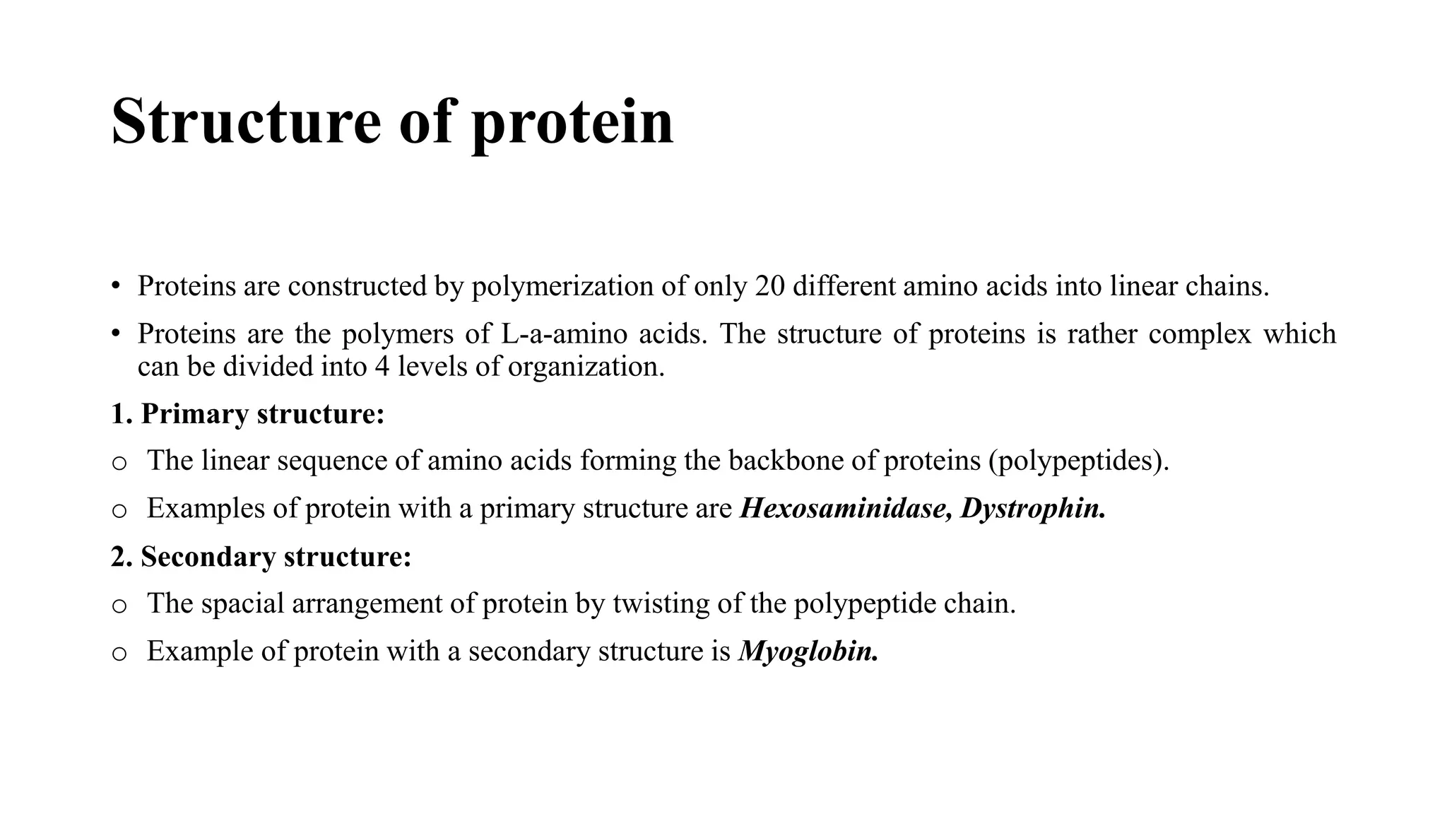 Protein (biomolecule) | PDF